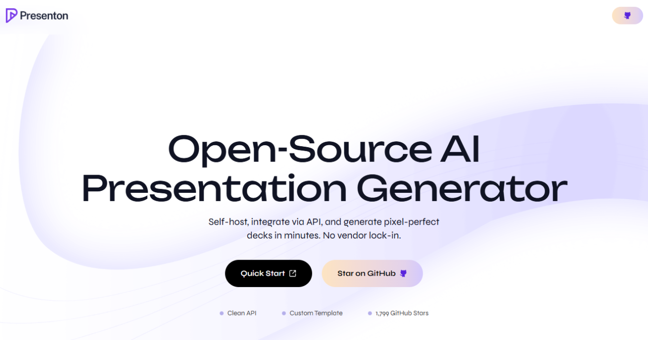 Gamma的替代品- Presenton，讓你在本地端0付費就可以製作PPT Slides - AI Dev Diaries